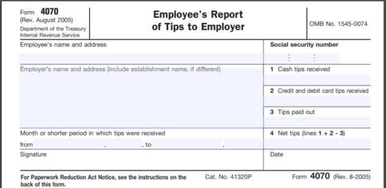 Employee Tip Requirements | MD Bookkeeping & Tax Services